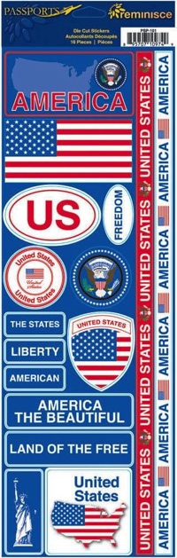 USA Scrapbooking Paper America Scrapbook Album