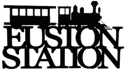 Euston Station Scrapbooking Laser Cut Title With Train