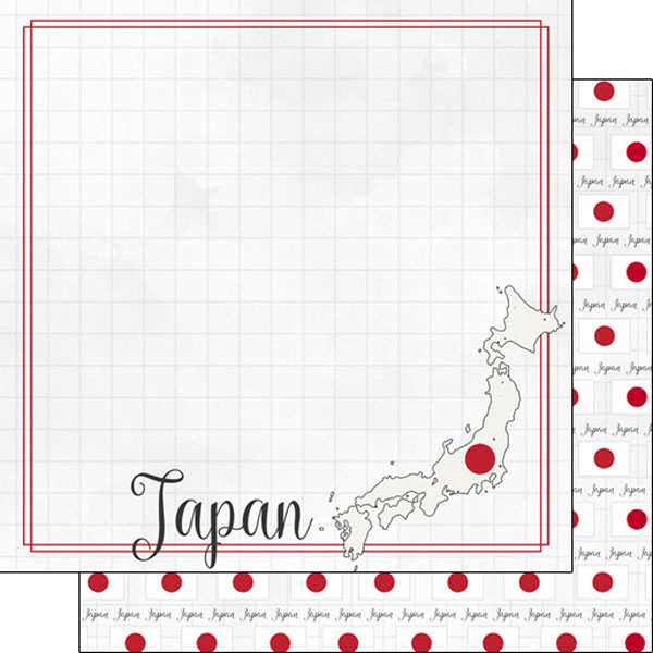 Far East themed range of scrapbooking papers, stickers and titles