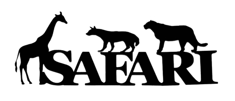 Animal Zoo and Safari themed Scrapbooking Paper and Stickers