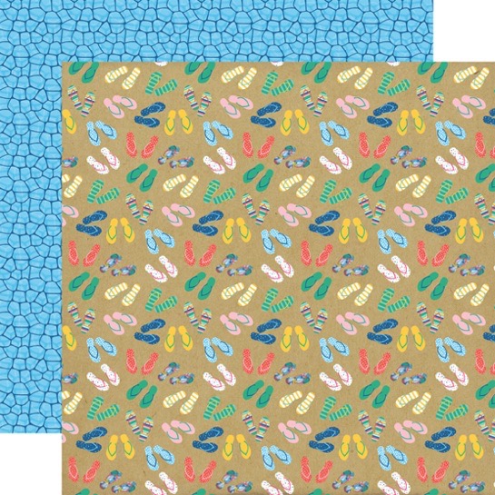 Beach Scrapbooking Paper Holiday Scrapbook Stickers